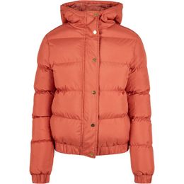 Urban Classics Damen Urban Classics Winterjacke &raquo; Damen Ladies Hooded Puffer Jacket&laquo; 1 Stk. tlg. mit Kapuze L