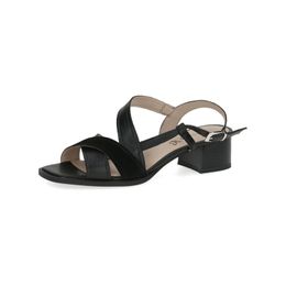 Caprice Riemchensandale &raquo;Sandalen Leder&laquo; Schwarz 40 40 Verschluss: Schlie&szlig;e