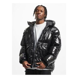 DEF Winterjacke &raquo;Herren Shiny Pufferjacket&laquo; 1 Stk. tlg. mit Kapuze black M M Mode ist Selbstausdruck durch Kleidung