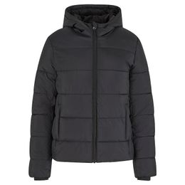 Urban Classics Damen Urban Classics Winterjacke &raquo; Ladies Short Puffer Jacket With Hood&laquo; 1 Stk. tlg. mit Kapuze XL