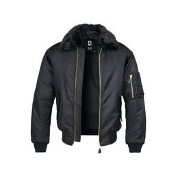 Brandit Winterjacke »Herren MA2 Jacket Fur Collar« 1 Stk. tlg. ohne Kapuze black S S Warme Winterjacken für kalte Temperaturen