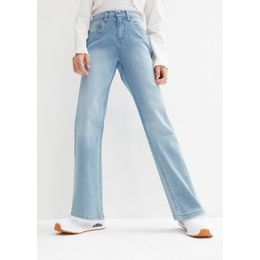 bonprix Bootcut-Jeans hellblau denim 164 - N-Gr N-Gr 164 Bootcut-Jeans mit ausgestelltem Bein f&uuml;r einen l&auml;ssigen Look