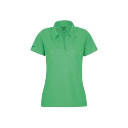 TRIGEMA Poloshirt »Poloshirt ohne Knopfleiste« 1 Stk. waldmeister M M Piqué Qualität