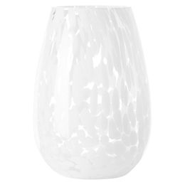 Ambia Home Vase, Klar, Glas, eif&ouml;rmig, 20 cm, mundgeblasen, zum Stellen, auch f&uuml;r frische Blumen geeignet, Dekoration, Vasen, Glasvasen