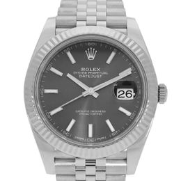Rolex Uhren - Datejust - Gr. unisize - in Grau - f&uuml;r Damen