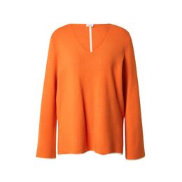 s.Oliver BLACK LABEL Pullover Damen Größe XS dunkelorange / wollweiß