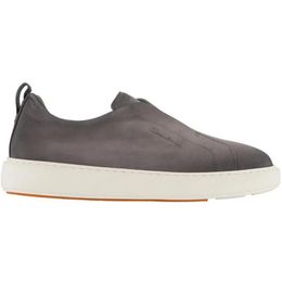Santoni Low-Top Sneaker - Victory Sneaker - Gr. UK_11 - in Grau - f&uuml;r Damen