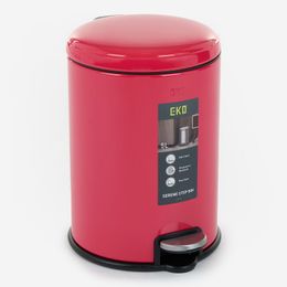 Roter Serene Mülleimer 5L