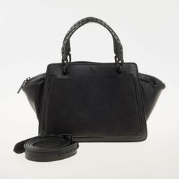 Schwarze Henkeltasche