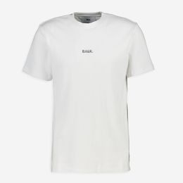 BALR Weißes T-Shirt mit Logo-Detail