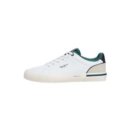 Pepe Jeans Sneaker 'KENTON CAMPUS M' Herren Gr&ouml;&szlig;e 43 wei&szlig; / offwhite