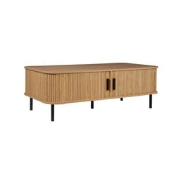 Beliani Couchtisch BRADLEY in Braun/Schwarz - (W) 60 x (H) 41 x (L) 120 cm | Gr.: onesize