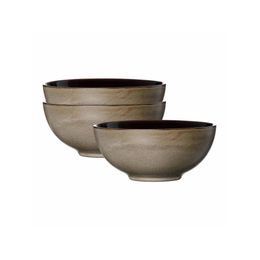 Ritzenhoff & Breker Ritzenhoff & Breker 3er Set Poke Bowl Schalen Merida &oslash; 17,5 cm in Braun | Gr.: onesize
