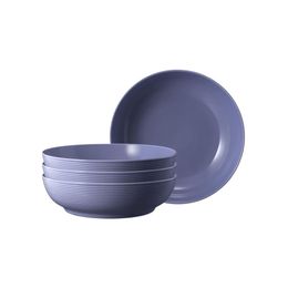 Seltmann Weiden 4er Set Foodbowls Beat Color Glaze &oslash; 25,5 cm in Fliederblau | Gr.: onesize
