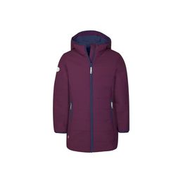 Trollkids Wintermantel Stavanger in plum/navy | Gr.: 116