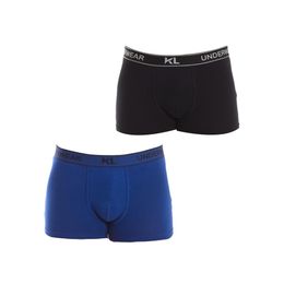 Kisses and Love 2er-Set: Boxershorts in Blue | Gr.: XL