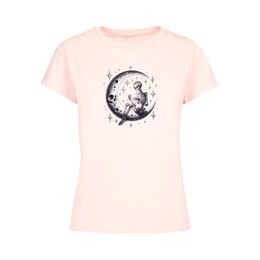F4NT4STIC Box Tee Gothic Valentinstag Skelett Mond in pink | Gr.: XL