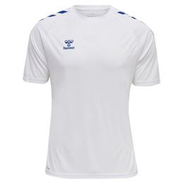 Hummel T-Shirt Hmlcore Herren in WHITE/TRUE BLUE | Gr.: S