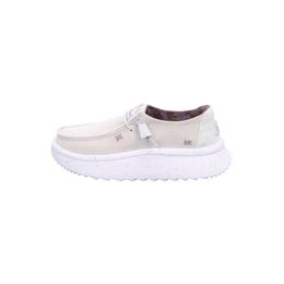 Hey DUDE Shoes Hey Dude Mokassins Schn&uuml;rschuhe in Beige | Gr.: 41