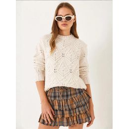 Bianco Lucci Pullover Damen Gr&ouml;&szlig;e S/L creme