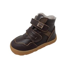bisgaard Klettschuh Barefoot Becky TEX in Braun | Gr.: 25