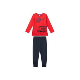 Sanetta Pyjama in Rot/Blau | Gr.: 128