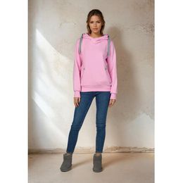 Salzhaut Hoodie S&Uuml;NN in Ros&eacute; | Gr.: XXL