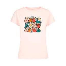 F4NT4STIC Box Tee Muttertag Cool Moms Club Retro Blumen in pink | Gr.: XL