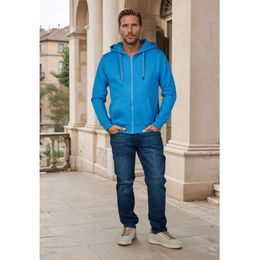 Salzhaut Sweatjacke BREKER in Ocean Blue | Gr.: XXL