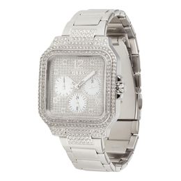 Guess Uhr Damen Gr&ouml;&szlig;e One Size silber / wei&szlig;