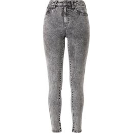 Urban Classics Jeans in black heavy acid washed | Gr.: W28/L32