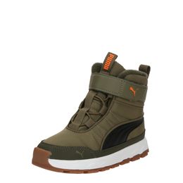 Puma Snowboots 'Evolve' Jungen Gr&ouml;&szlig;e 27.5 oliv / schwarz