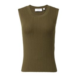 comma, comma casual identity Stricktop Damen Gr&ouml;&szlig;e XL dunkelgr&uuml;n