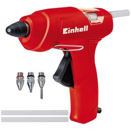 Hei&szlig;klebepistole Einhell "TC-GG 30", rot (rot, schwarz), B:6cm H:215cm L:16,3cm, Kunststoff, Hei&szlig;klebepistolen