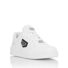 Philipp Plein Damen Sneaker "Street", Gr. 3901, wei&szlig;, Schuhe