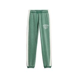 Superdry Hose Damen Größe 36 jade / weiß