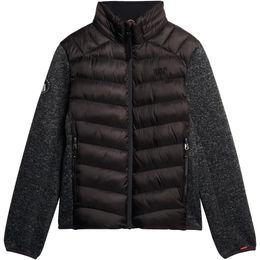 Superdry Jacke Herren Größe XL schwarz / schwarzmeliert