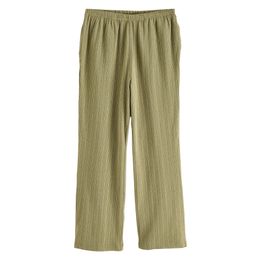 next Hose Damen Gr&ouml;&szlig;e 38 khaki / dunkelgr&uuml;n