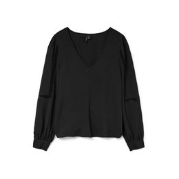 V&eacute;ro Moda Vero Moda Bluse 'VMALVA' Damen Gr&ouml;&szlig;e L schwarz
