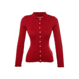 Trendyol Strickjacke Damen Gr&ouml;&szlig;e L rot