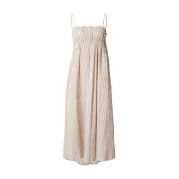 Object Kleid 'OBJFine' Damen Gr&ouml;&szlig;e 36 beige / wei&szlig; Winterkleid