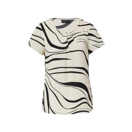 s.Oliver BLACK LABEL Blouse female size XXXL Light beige / Black