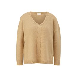 s.Oliver BLACK LABEL Pullover Damen Gr&ouml;&szlig;e L hellbraun