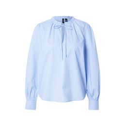 V&eacute;ro Moda Vero Moda Bluse 'VMDIANA' Damen Gr&ouml;&szlig;e XS hellblau / wei&szlig;