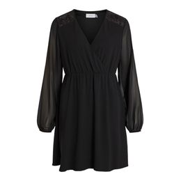 Vila Kleid Damen Gr&ouml;&szlig;e 40 schwarz Winterkleid