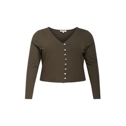 ABOUT YOU Curvy Shirt 'Selena' Damen Gr&ouml;&szlig;e 4XL khaki