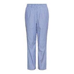 Pieces Hose 'HOLLY' Damen Gr&ouml;&szlig;e 36 marine / wei&szlig;