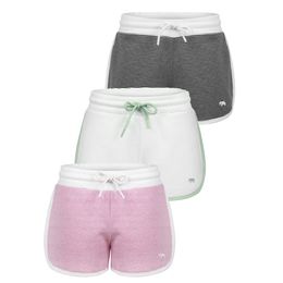 Felix Hardy Shorts Damen Gr&ouml;&szlig;e 36 pastellgr&uuml;n / pink / schwarz / wei&szlig;