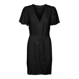 V&eacute;ro Moda Vero Moda Kleid 'VMLINN' Damen Gr&ouml;&szlig;e 34 schwarz Winterkleid