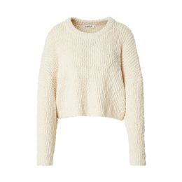 EDITED Pullover 'Orla' Damen Gr&ouml;&szlig;e L creme / weinrot / wollwei&szlig;
